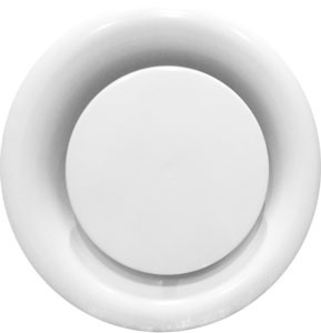 Anemostat sufitowy zawór wyciągowy fi 125